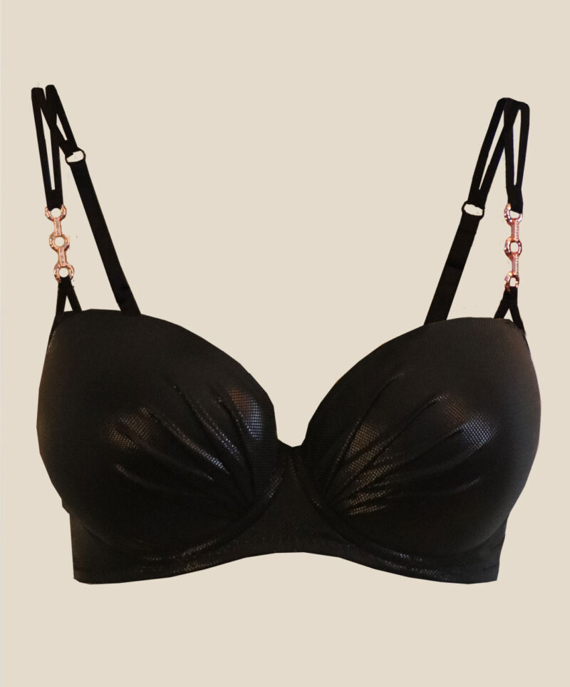Brasier Irina Negro - Gold Roset